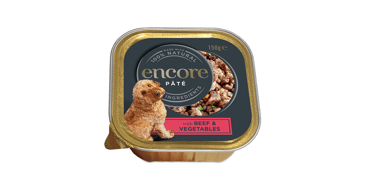 Beef with Vegetables Pate Wet Dog Food | 150g | Encore Pet Food