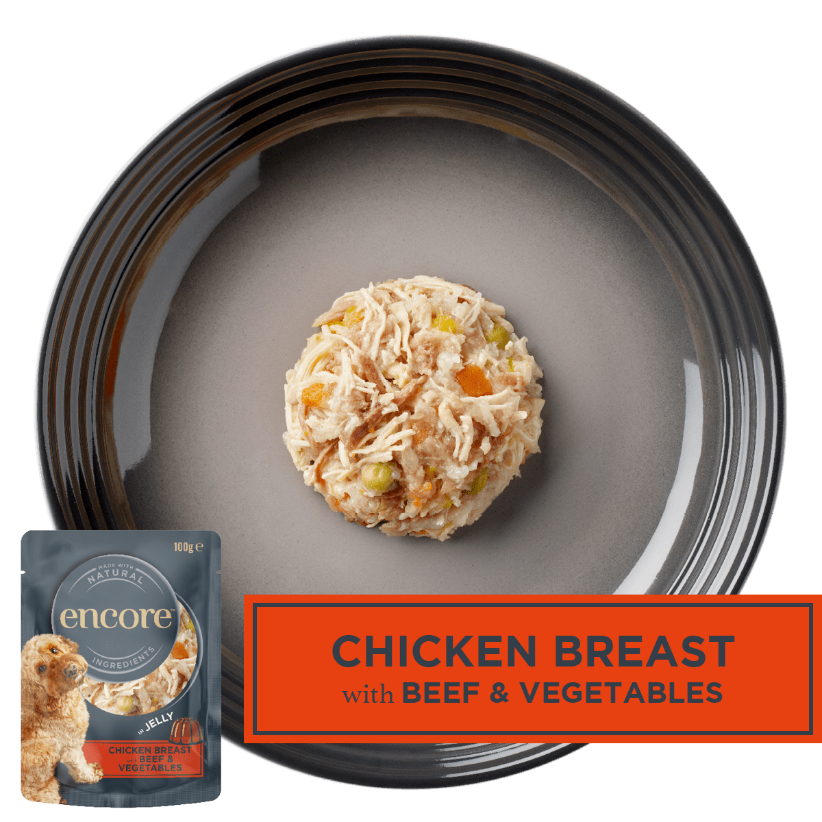 Meat Selection In Jelly Wet Dog Food | 5x100g | Encore Pet Food
